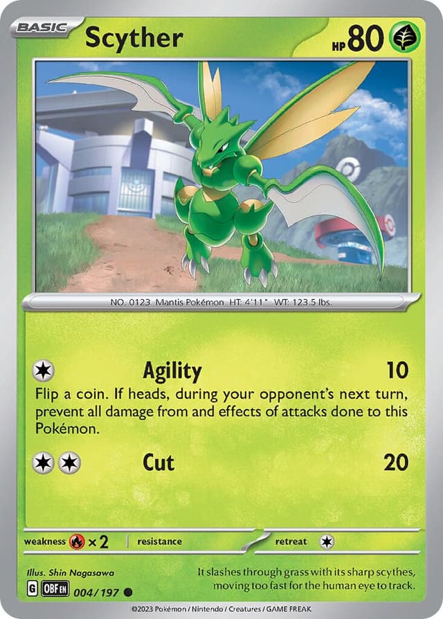 Obsidian Flames Visual Set List - All 230 Pokemon Cards | PokeInsight