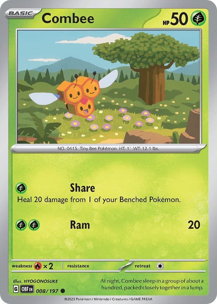 Obsidian Flames Visual Set List - All 230 Pokemon Cards | PokeInsight