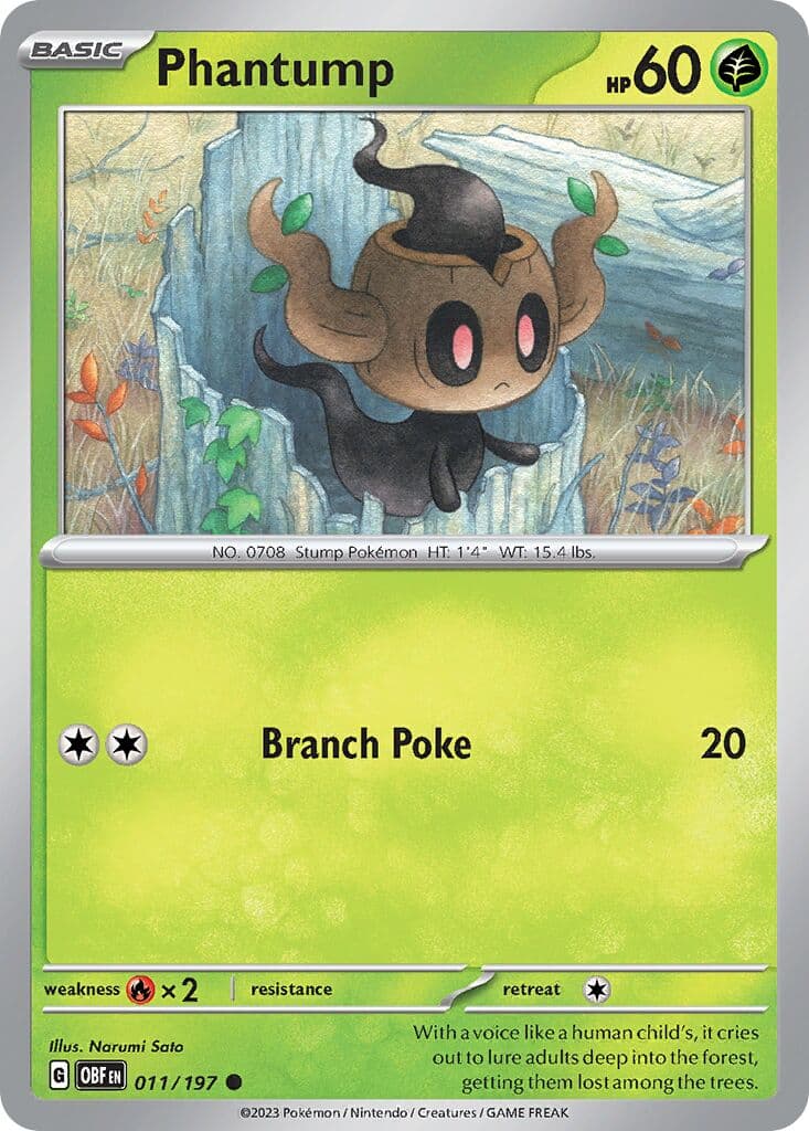 Obsidian Flames Visual Set List - All 230 Pokemon Cards | PokeInsight