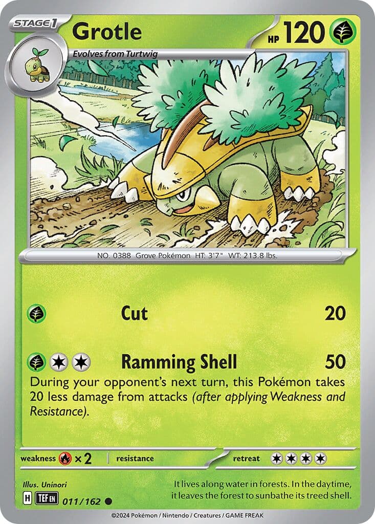 Temporal Forces Visual Set List - All 218 Pokemon Cards | PokeInsight
